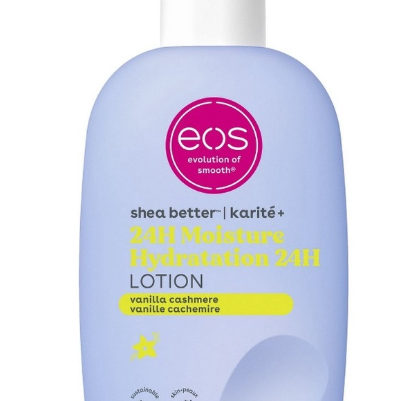 eos | Bath & Body | Eos Shea Better 24h Moisture Lotion Blue And Yellow ...